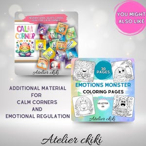 Calm Corner Bundle, Emotions Awareness Posters, Emotional Regulation ...