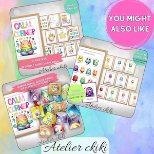 30 Emotions Monster Coloring Pages | Cute Mindful Activity for ...