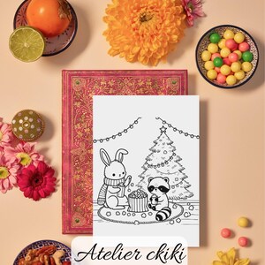 30 Cozy Hygge Winter and Christmas Coloring Pages | Cute Holiday ...