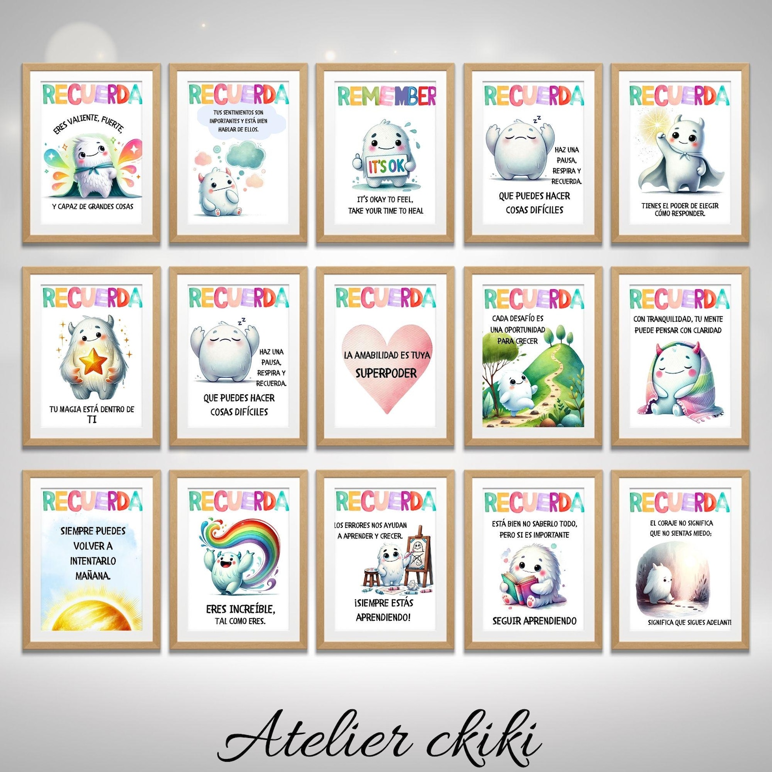 Rincón De La Calma Mega Pack | Tarjetas Y Pósters De Emociones | Rueda ...