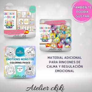 Pack De Afirmaciones Para El Rincón De La Calma | Regulación Emocional ...