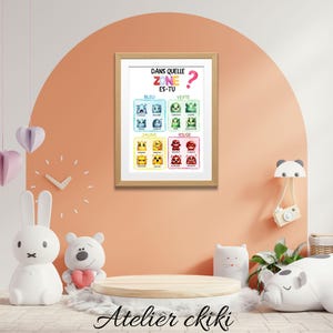 Zones Des émotions, Coin Calme, Posters Décor De Classe, Gestion Et ...