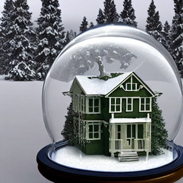 Custom Snow Globe - Etsy