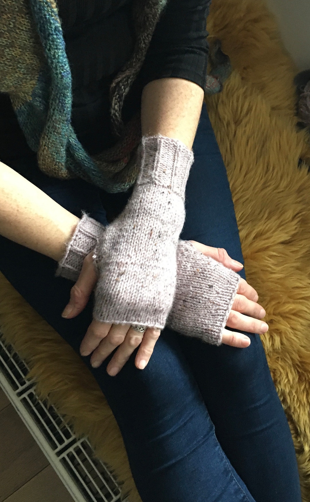 Ladies Fingerless Gloves - Etsy