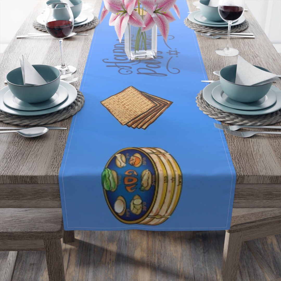 Passover Table Runner - Add Elegance to Your Seder Table - Etsy