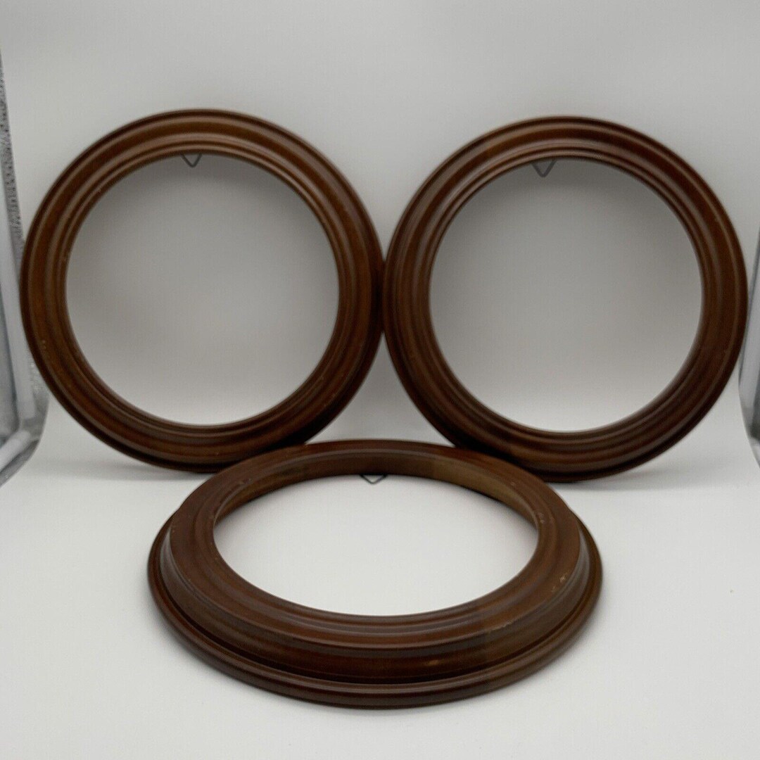 Van Hygan & Smythe 3 Collector Plate Frames for 8.5 Inch Plate Medium ...