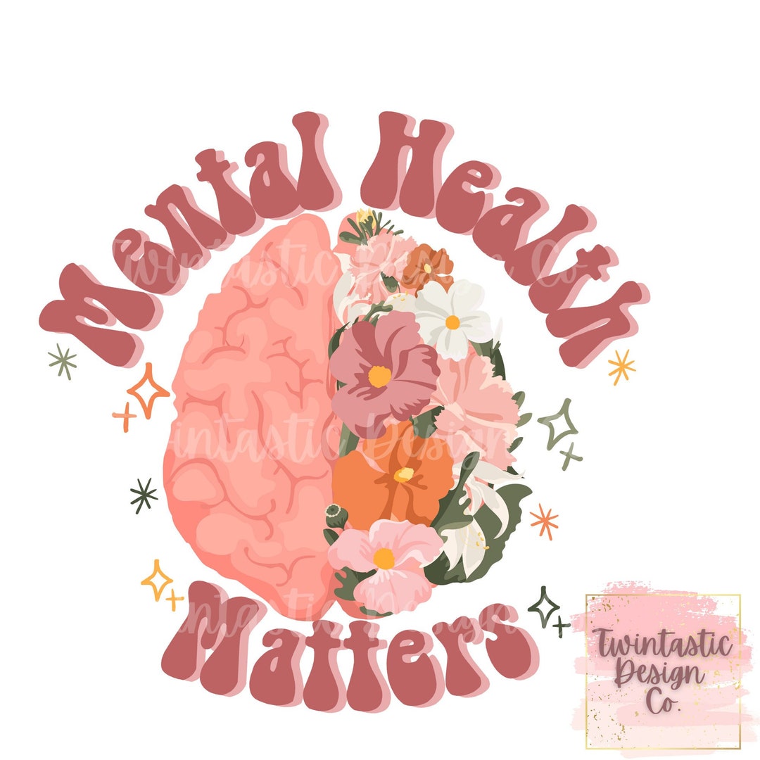 Mental Health Matters PNG - Etsy