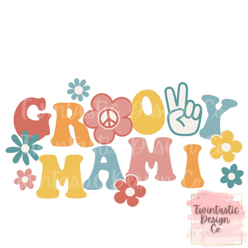 Groovy Mami PNG - Etsy