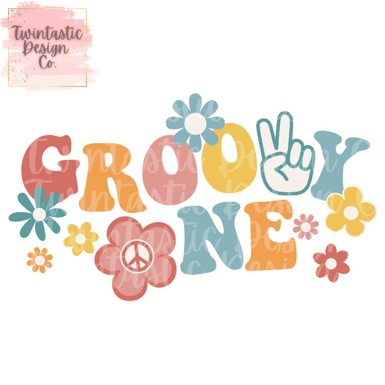 Groovy One PNG - Etsy
