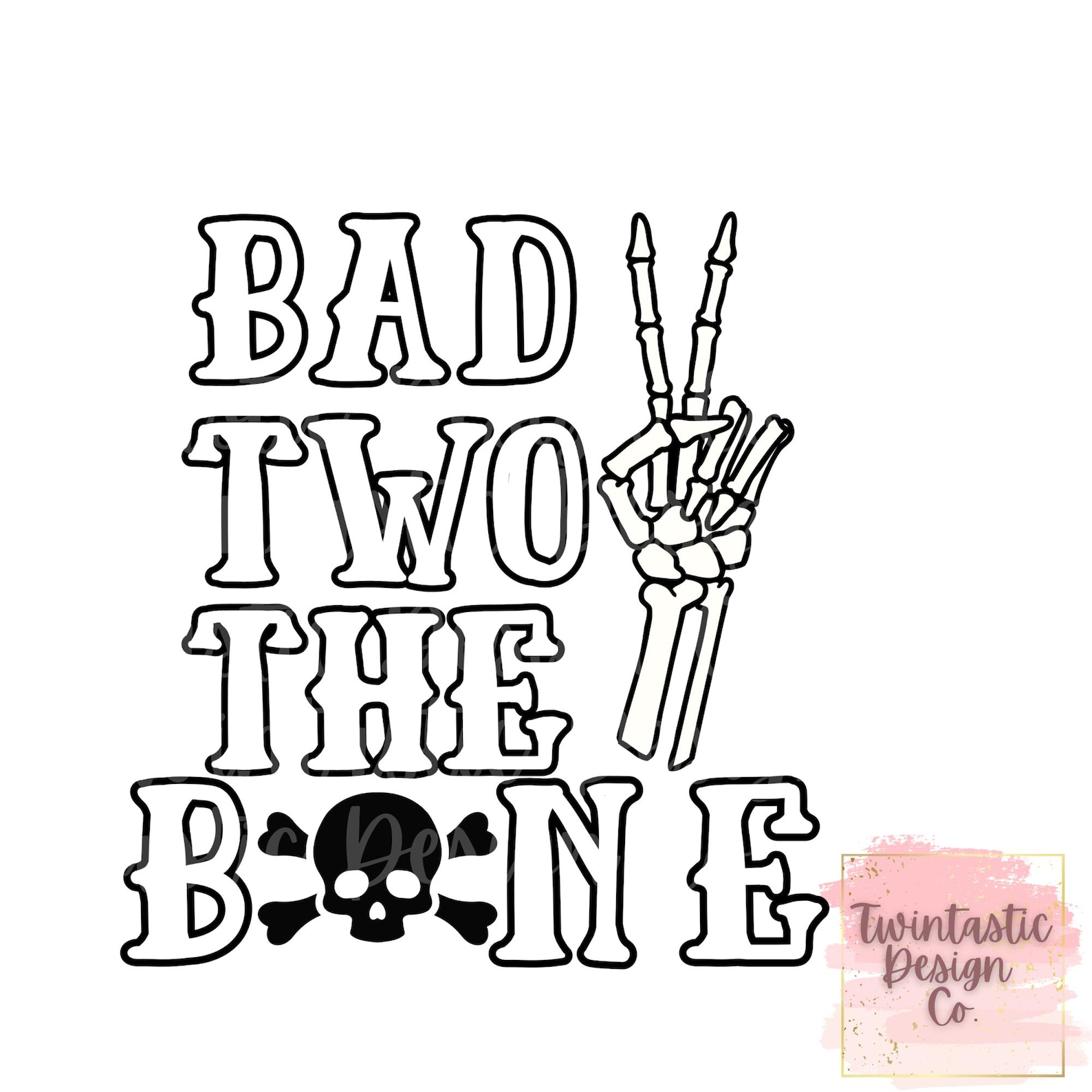 Bad Two the Bone PNG - Etsy