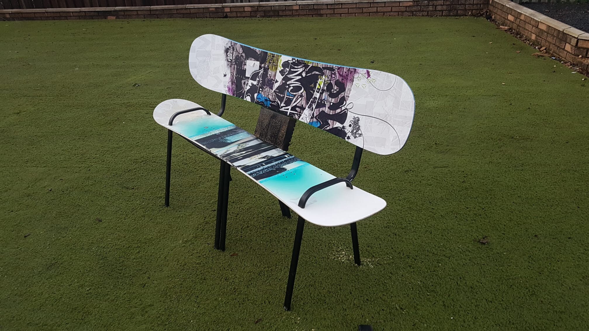 Snowboard Bench - Etsy