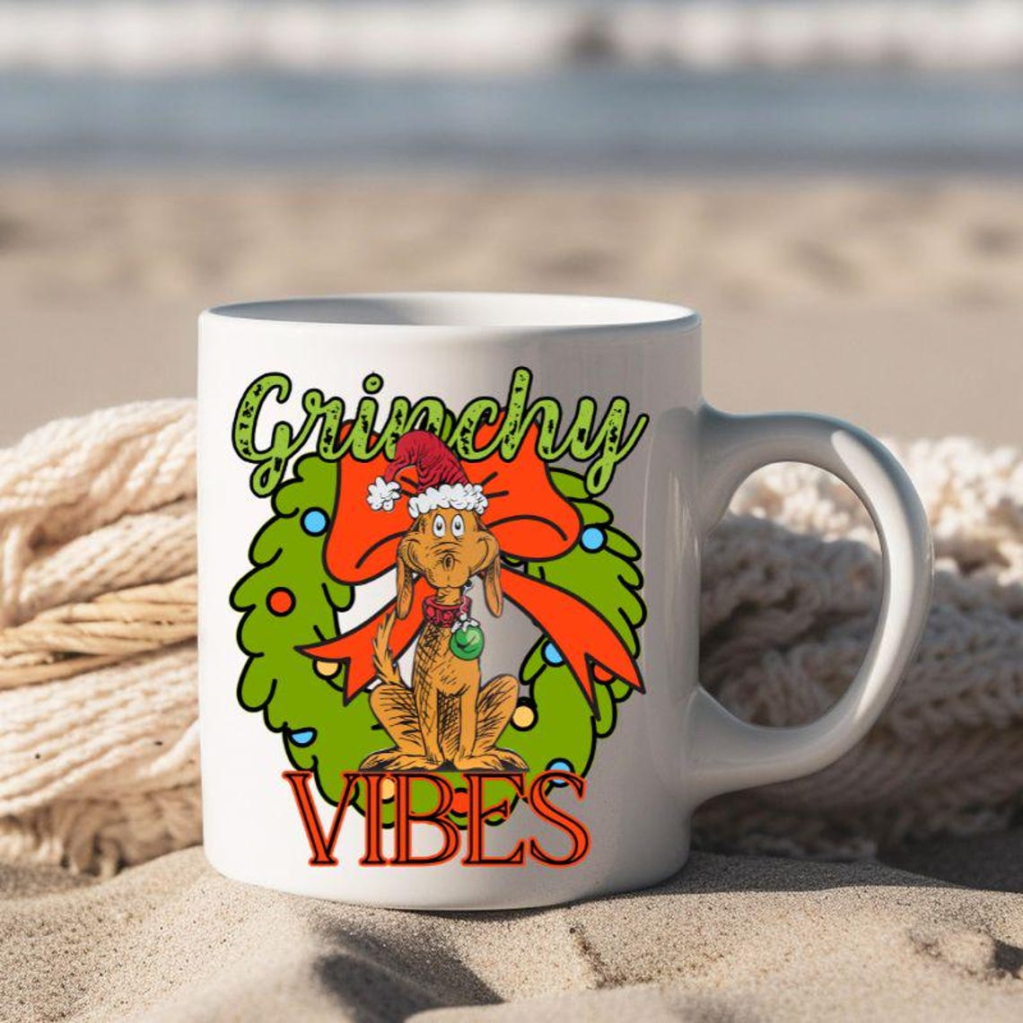 Grinchy Vibes PNG Digital Download | Max Grinch Design | Grinch PNG ...