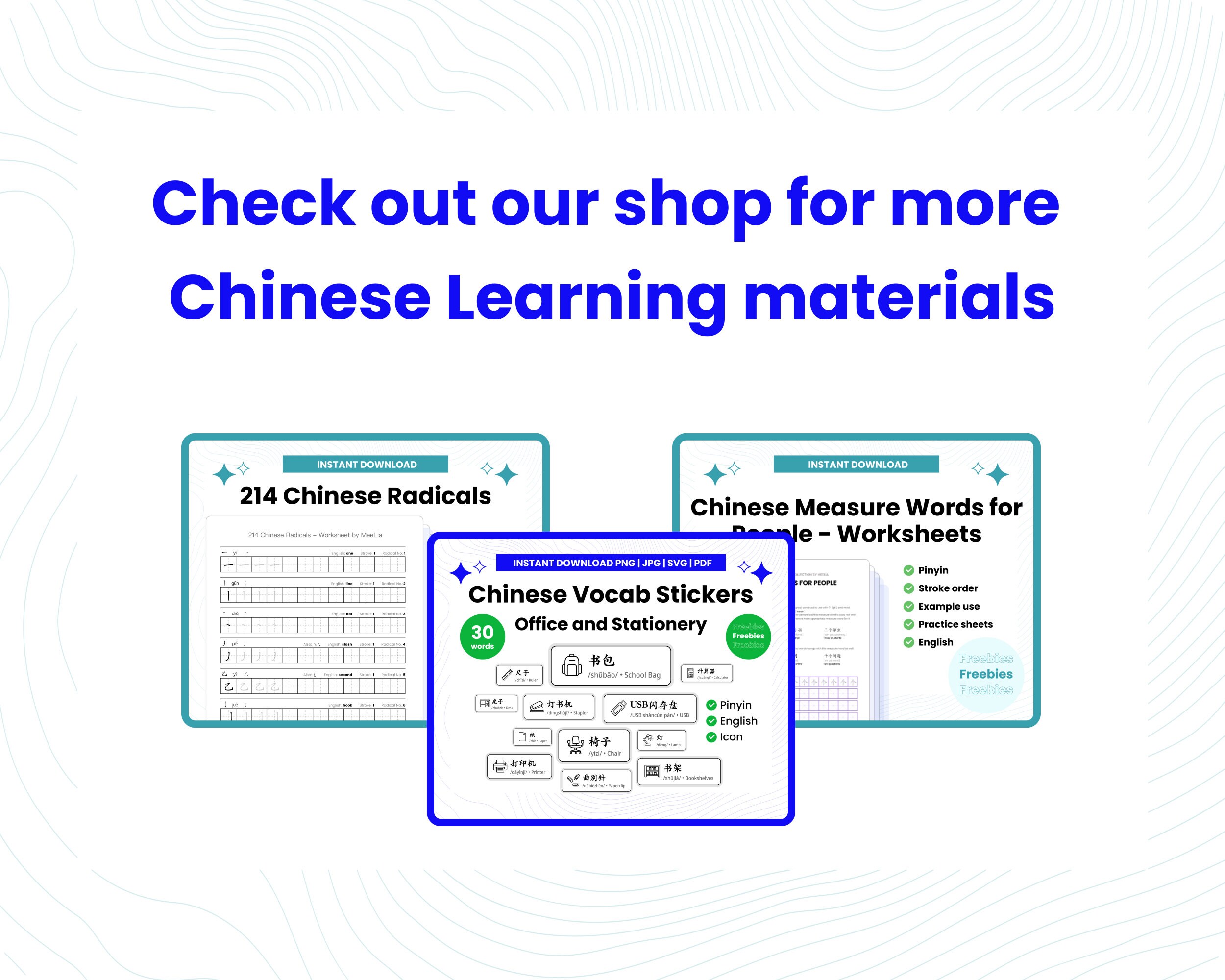 9 Basic Strokes Writing Worksheets Simplified Chinese - Etsy