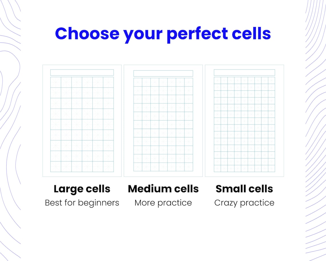 Hanzi Handwriting Practice Sheets Bundle Kanji Writing - Etsy