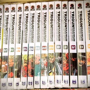 Trigun Maximum Manga Vol.1-14 Complete Set (END) by Ysuhiro Nightow EXPRESS - Etsy