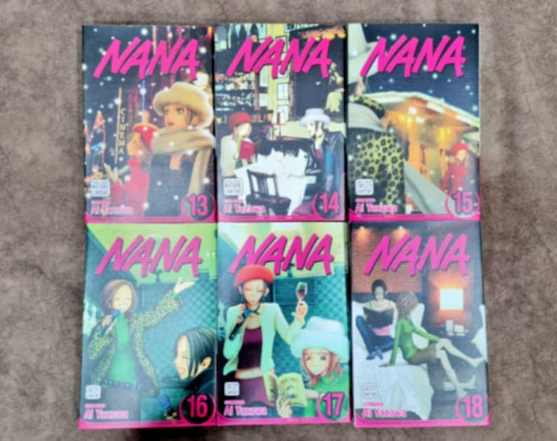 NANA Manga Volume 1-21 End Full Set English Version by Ai Yazawa Comic EXPRESS - Etsy