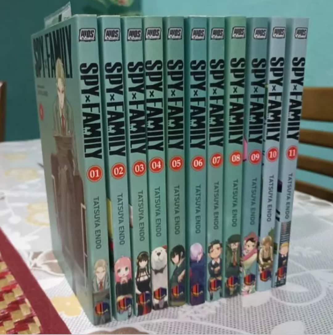 Spy X Family Manga by Tatsuya Endo Volume 1-11 English Version EXPRESS - Etsy