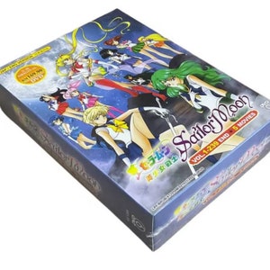 Sailor Moon Complete Tv Series Collection Box Set Anime DVD 1-239 ...