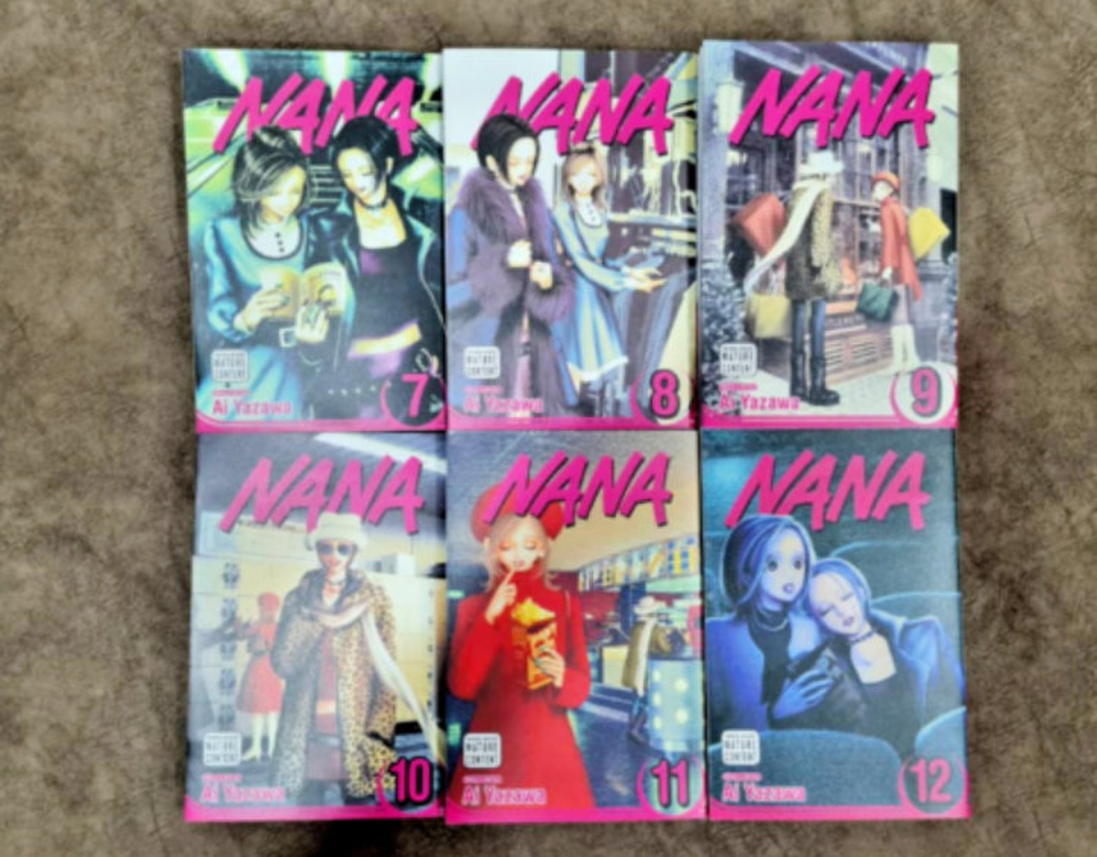 NANA Manga Volume 1-21 End Full Set English Version by Ai Yazawa Comic ...