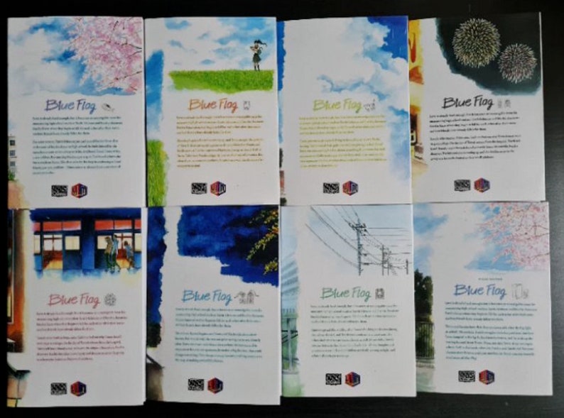 Blue Flag Manga by Kaito English Version Comic Volume 1-8END Boxset ...
