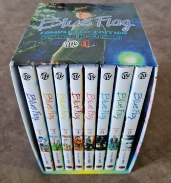 Blue Flag Manga by Kaito English Version Comic Volume 1-8END Boxset ...