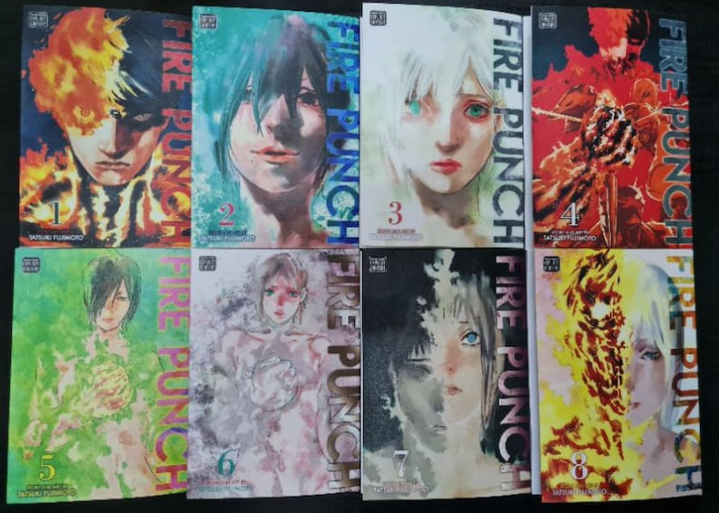 Fire Punch Tatsuki Fujimoto Manga Vol. 1-8 Full Set English Version - Etsy