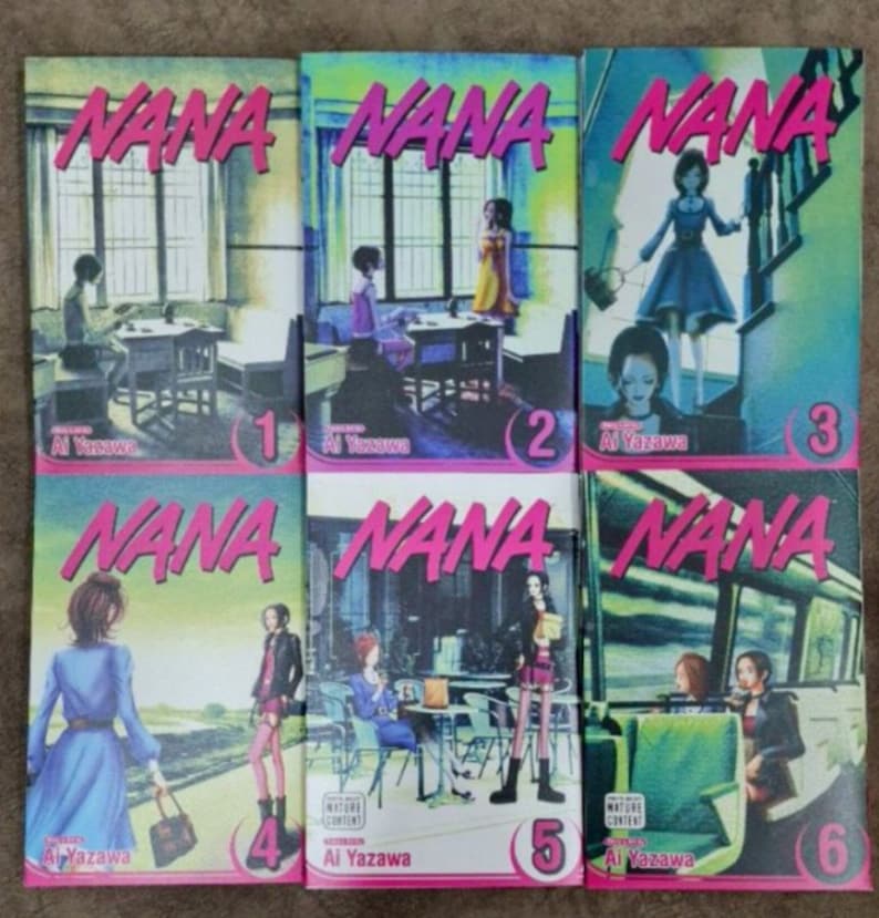 Anime Comic NANA Volume 1 - 21 Complete Full Set Manga by Ai Yazawa ...