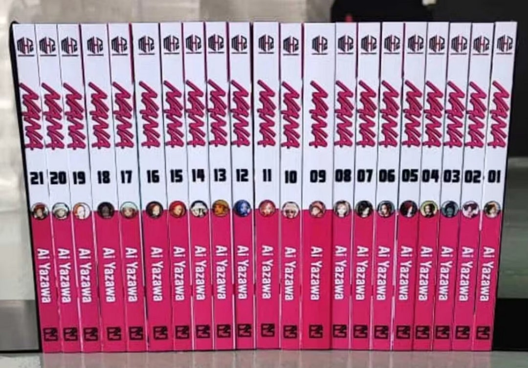 Anime Comic NANA Volume 1 - 21 Complete Full Set Manga by Ai Yazawa ...