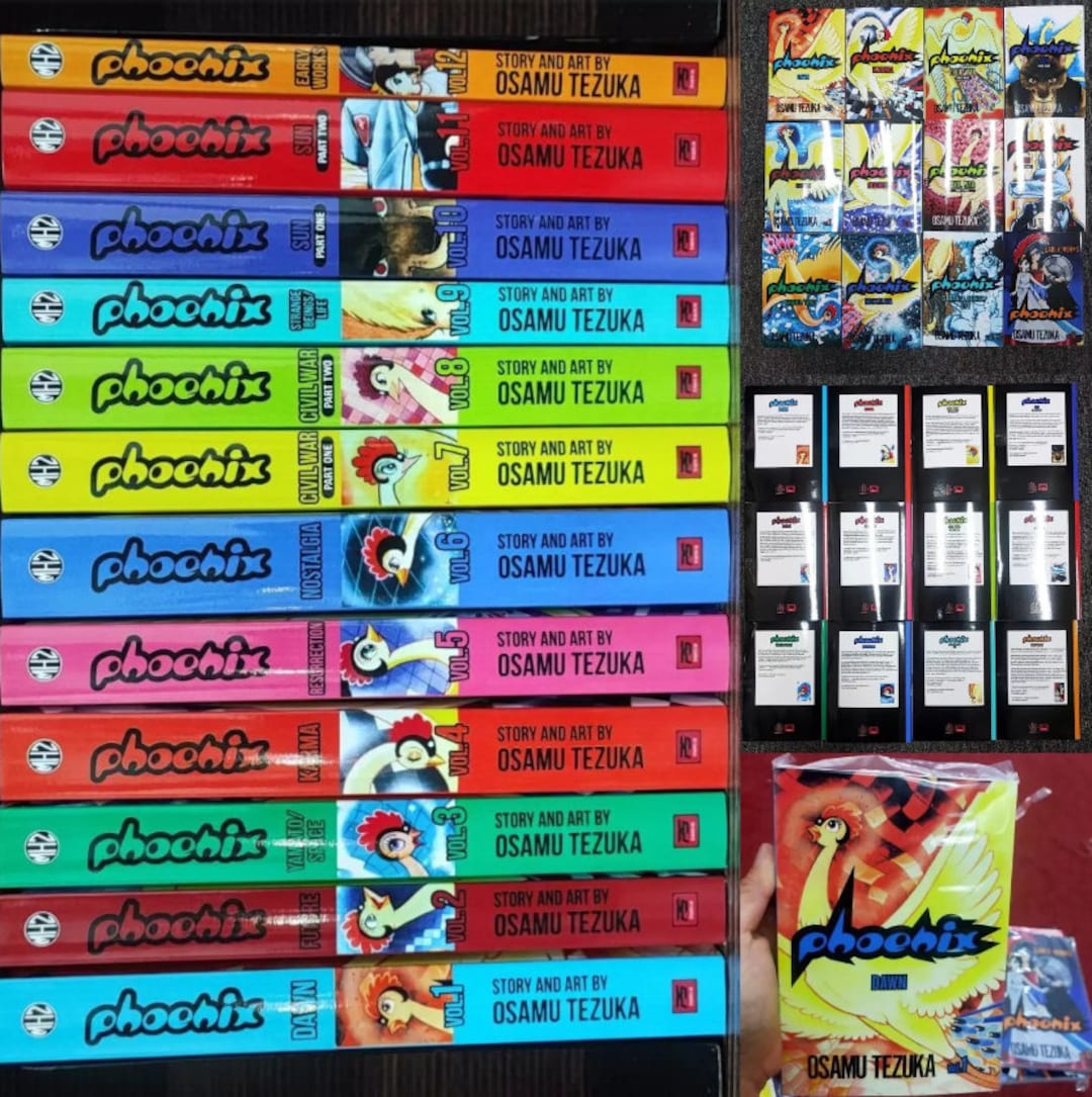 Phoenix Manga NEW Full Set Volume 1-12 (END) by Osamu Tezuka English ...