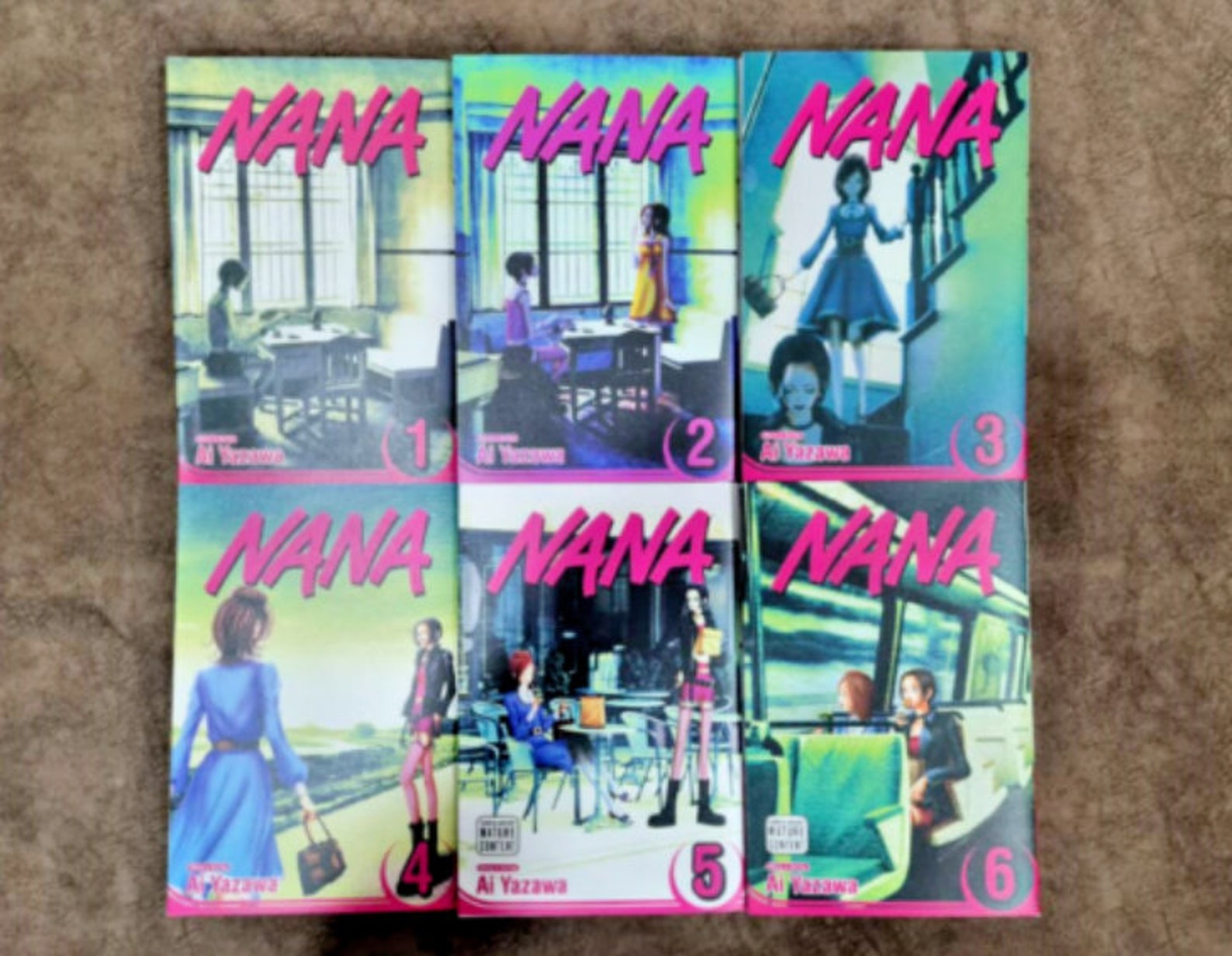 NANA Manga Volume 1-21 End Full Set English Version by Ai Yazawa Comic ...