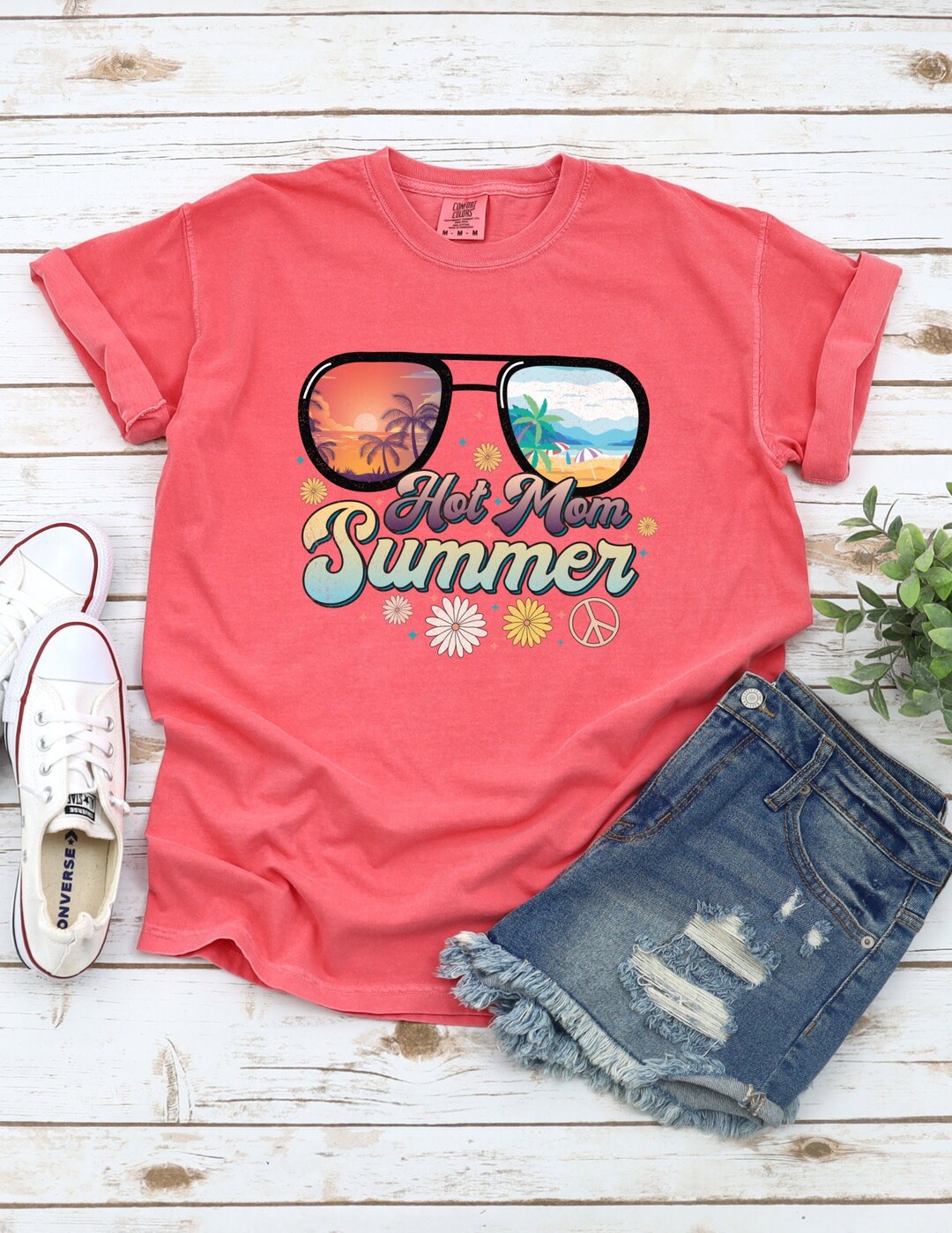 Neon Color Tshirt Summer Vibes Tshirt in My Summer Era Vacay Mode - Etsy