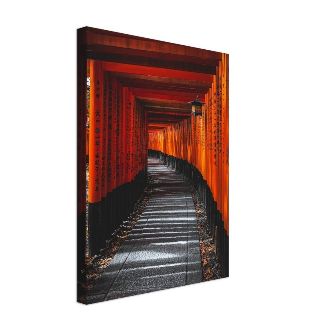 FUSHIMI Inari, Kyoto Japan, Japan Travel Poster, Fushimi Inari Gate ...
