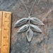 Silver Rowan Leaf Real Rowan Leaf Silver Real Leaf Handmade Silver ...