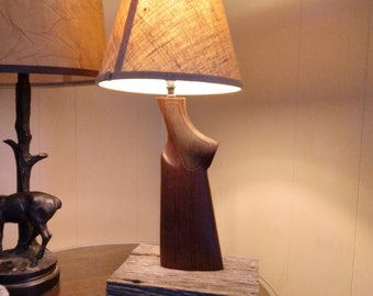 Gunstock Lamp - Etsy