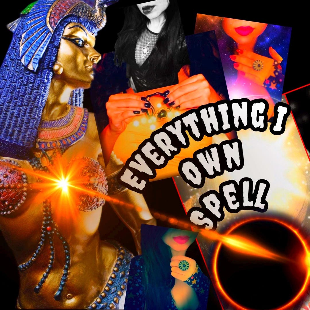 EVERYTHING I OWN! Love Dark Magick Spell - Etsy