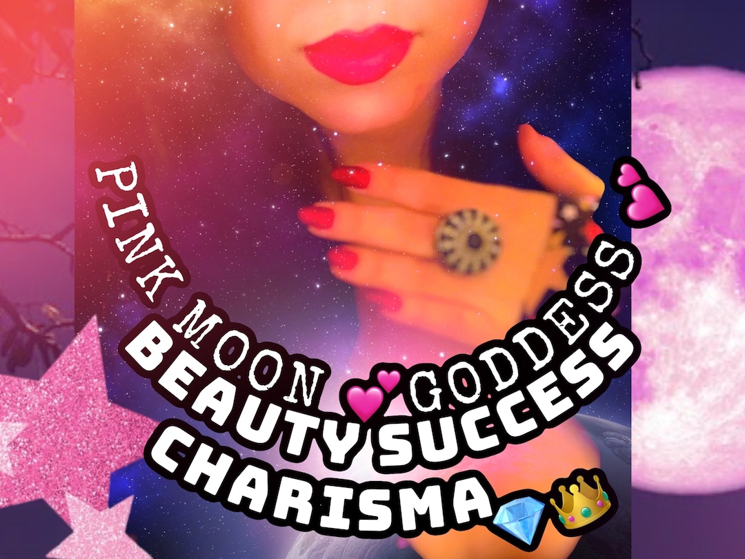 PINK MOON AURA Goddess Spell of Beauty Love Success Power Magick - Etsy