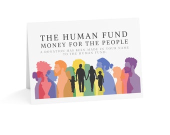 The Human Fund Card - Etsy
