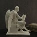 Made of Stone and Marble Powder Angel Sculpture Decorative Angel Statue ...