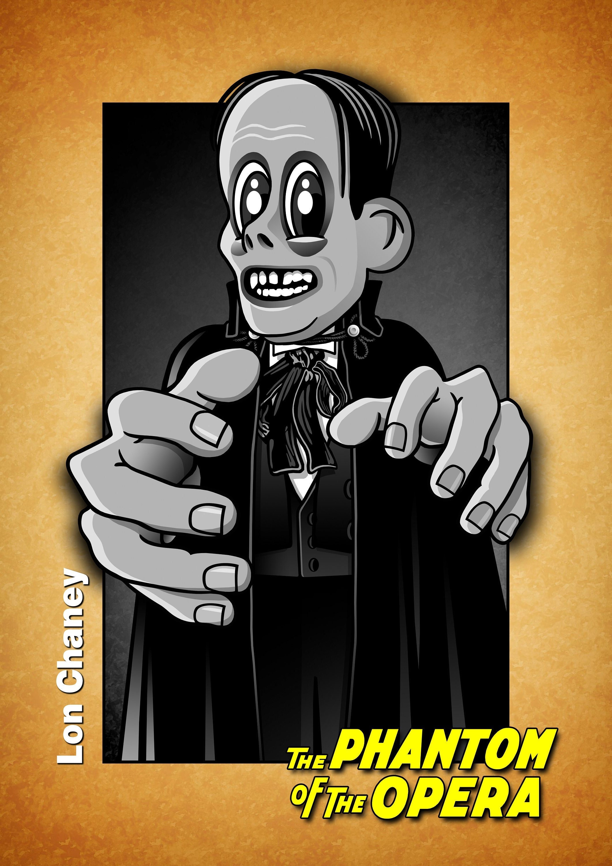 The PHANTOM of the OPERA, Halloween Gift, Lon Chaney, Universal ...