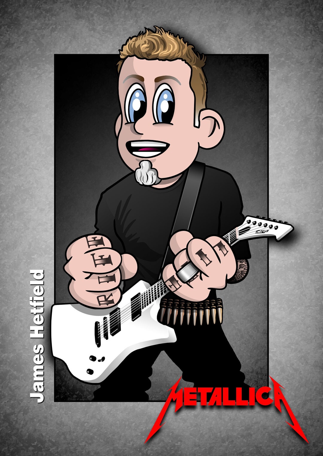METALLICA, James Hetfield, Heavy Metal, Thrash Metal, Cartoon ...