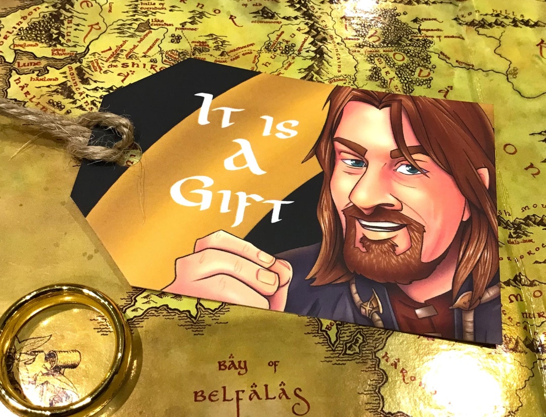 Lord Of The Rings Boromir It Is A T T Tag Pack Of 5 Fellowship Of The Ring Gondor Mordor