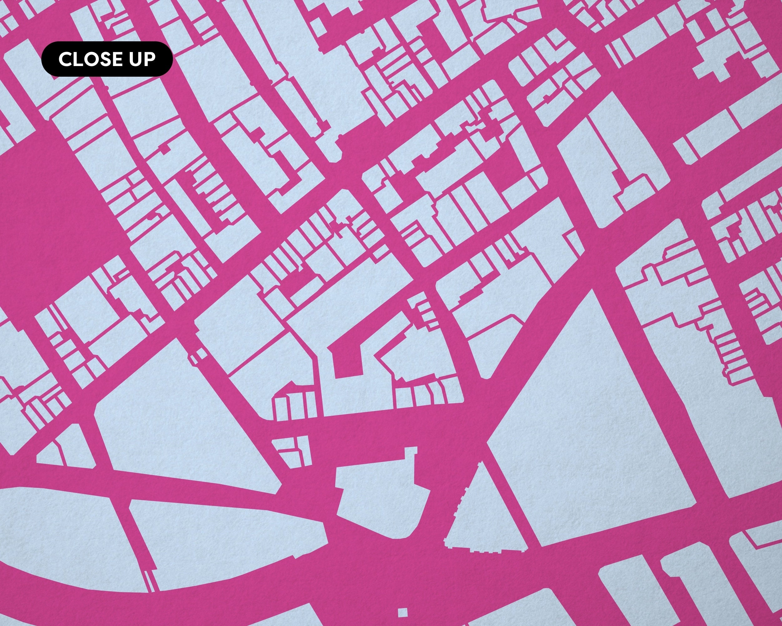 Soho, London City Neighbourhood. an Unusual, Colourful and Creative Map Print by Globe Plotters ...
