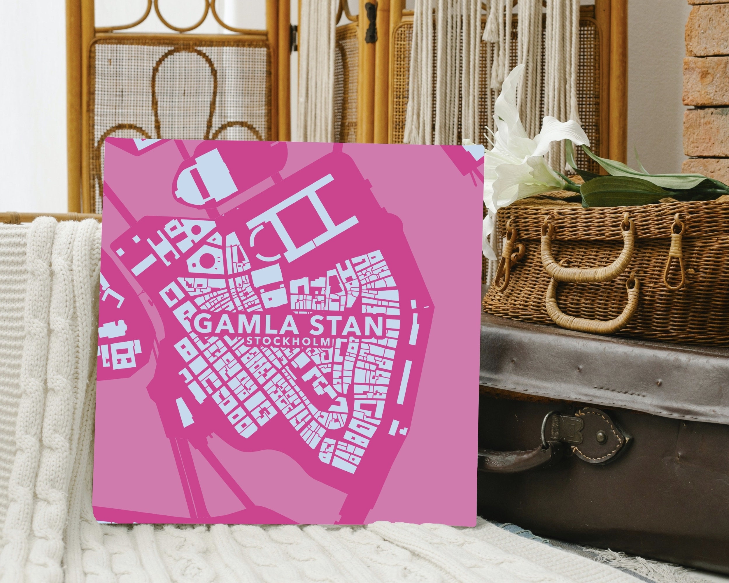 Gamla Stan, Old Town, Stockholm City Neighbourhood. an Unusual ...