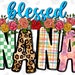 Blessed Nana Png, Nana Png, Blessed, Western, Flowers, Nana Design, Western Nana, Mother's Day ...