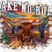 Take No Bull Png, Texas Cow Png, Desert, Cactus Png, Western, Longhorn ...