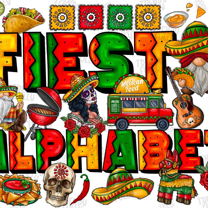Fiesta Svg - Etsy