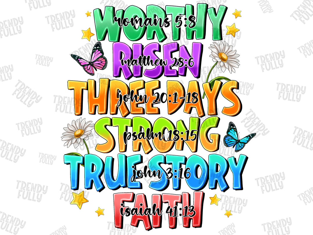 Easter Christian Sublimation Designs Download, A Lot Can Happen in 3 ...