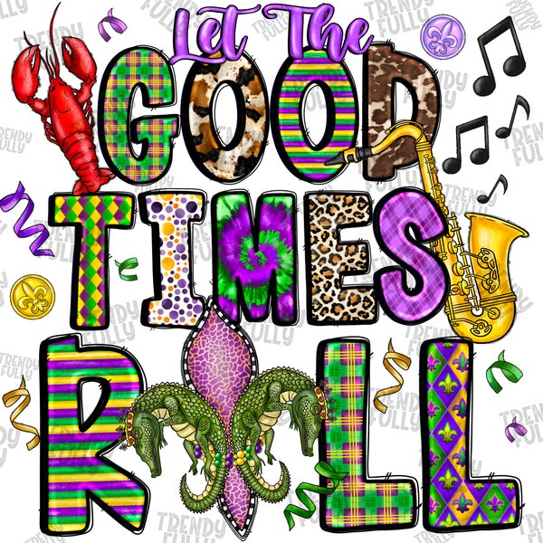 Let the Good Times Roll - Etsy