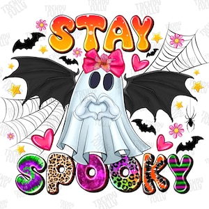 Stay Spooky Png, Spooky Season Png, Cricut Cut Files, Halloween Shirt ...