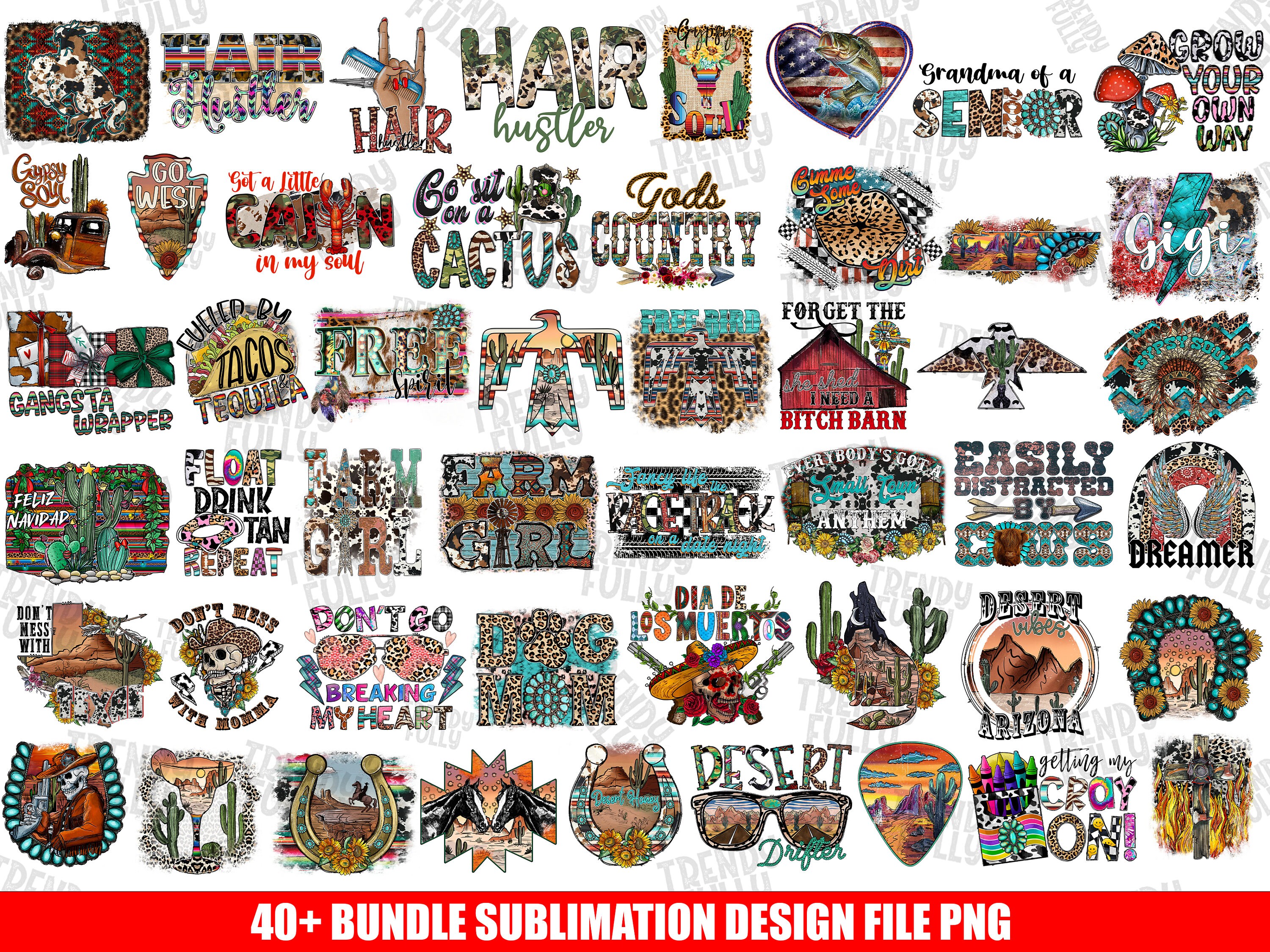 Western Bundle Png, 50 PNG Bundle Png, Western Png, Cowhide, Western ...